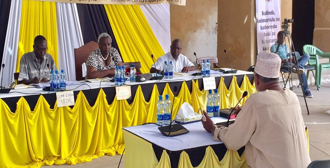 A Public Inquiry into Insecurity and Human Rights in Kenya – CFNHRI